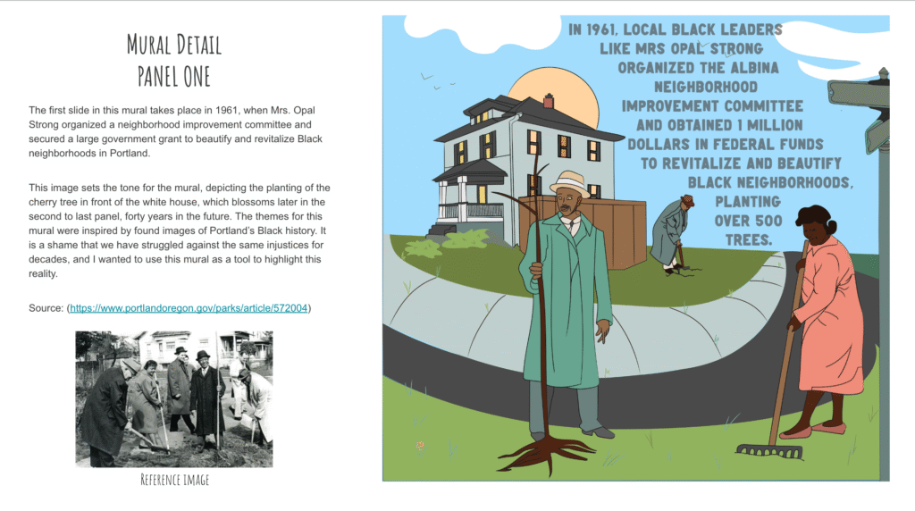 Portland Roots, Painted Dreams: A Humboldt Mural Honors Black History ...